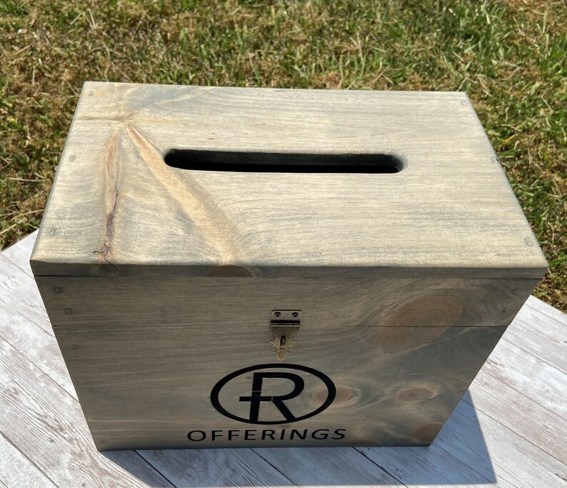 Church Offering Chest Church Offering Plate Donation Box - Etsy