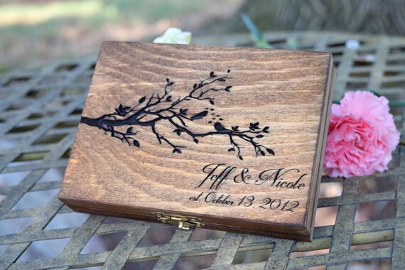 Ring Box Wood Ring Box Rustic Ring Box Engagement Ring - Etsy