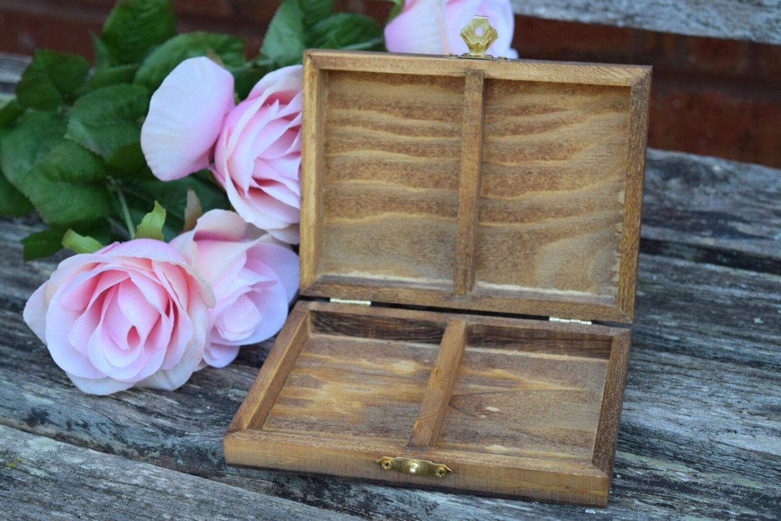 Ring Box Wood Ring Box Rustic Ring Box Engagement Ring - Etsy