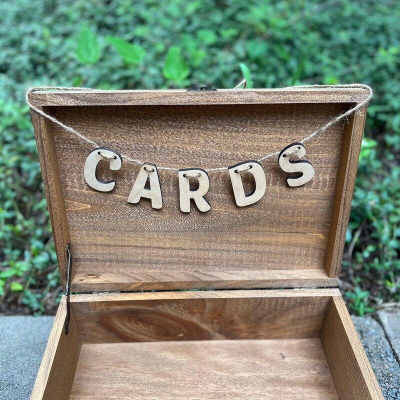 Card Box Sign - Etsy