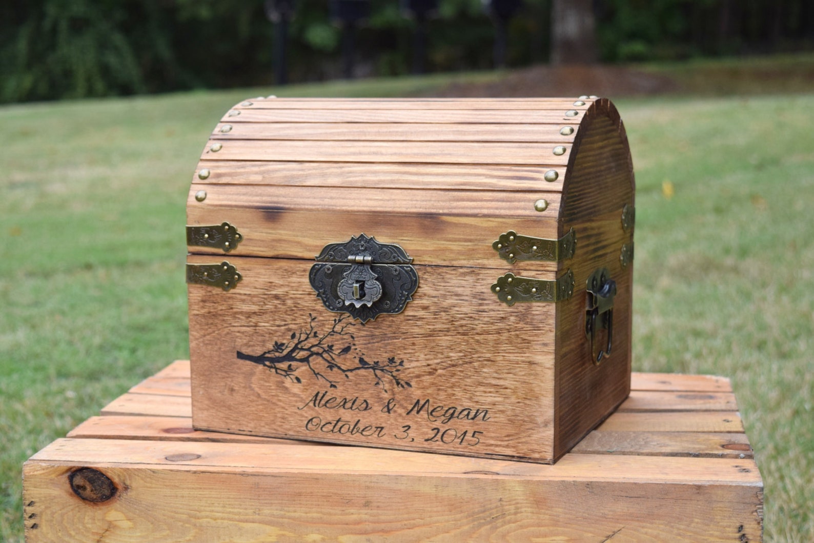 Wedding Card Box Card Box Rustic Wedding Weddings - Etsy