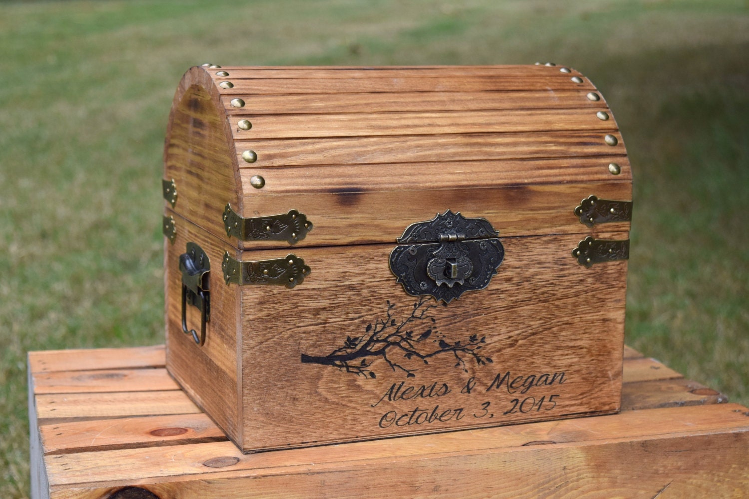 Wedding Card Box Card Box Rustic Wedding Weddings - Etsy