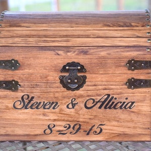 Rustic Wooden Card Box - Rustic Wedding Card Box - Rustic Wedding Decor ...