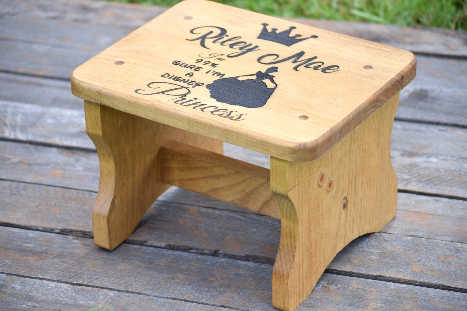 Disney Princess Stool Toddler Step Stool Personalized | Etsy