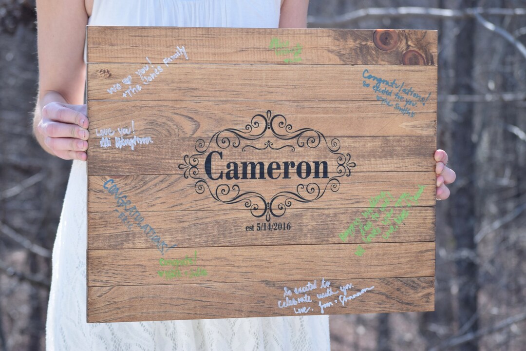 Please Sign Our Guest Book - Guest Book Alternative - Guest Book ...