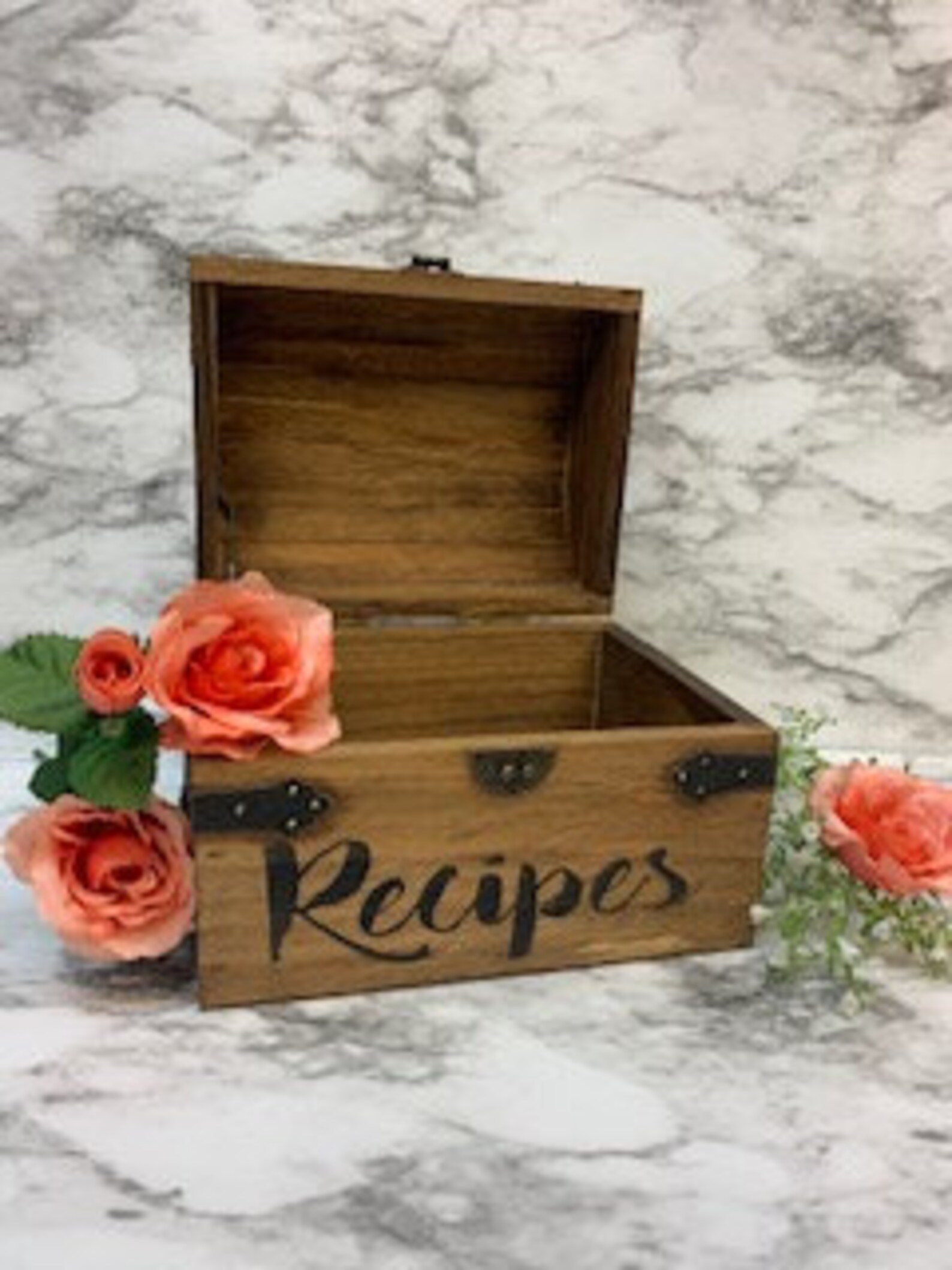 Recipe Box Personalized Recipe Box Housewarming Gift - Etsy