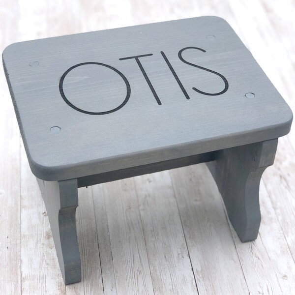 Rustic Stool - Etsy