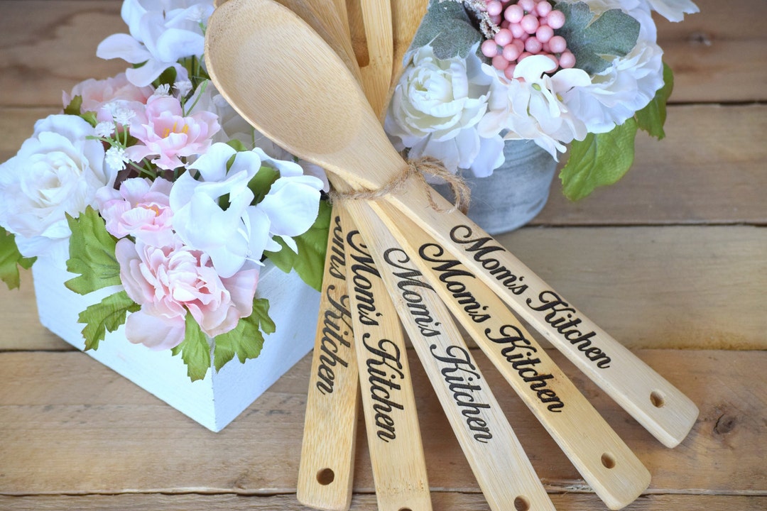 5 Spatulas - Spatula Personalized - Personalized Baking Utensils ...
