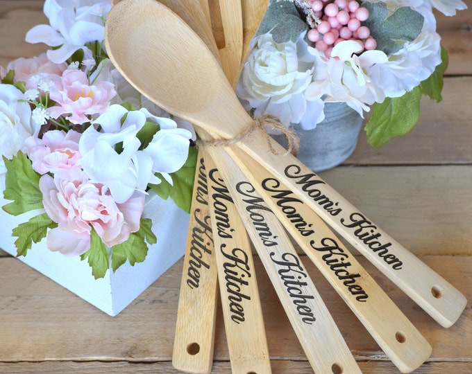 5 Spatulas - Spatula Personalized - Personalized Baking Utensils ...