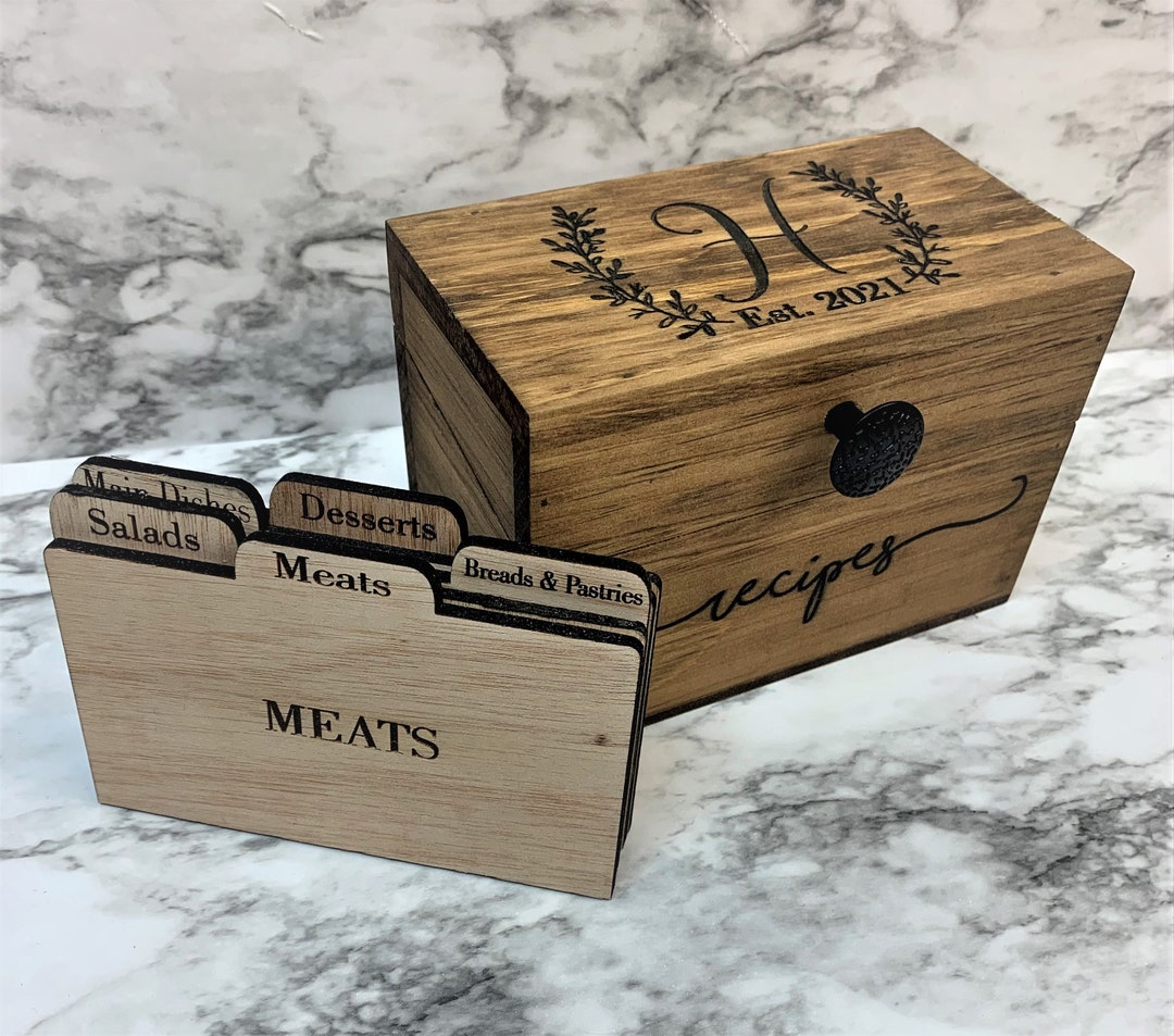 Decorative Recipe Boxes