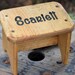 Personalized Kids Stepping Stool Rustic Decor - Etsy