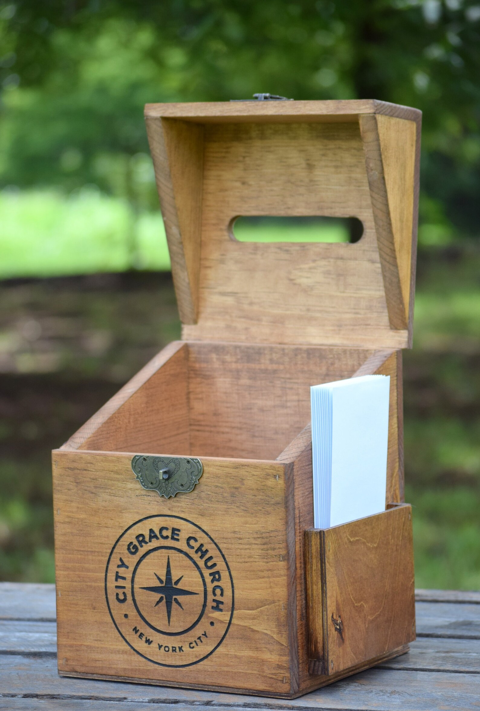 Church Offering Chest Church Offering Plate Donation Box - Etsy