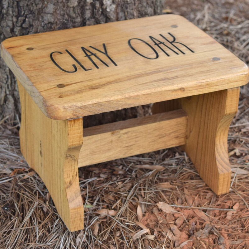 Rustic Stool - Etsy
