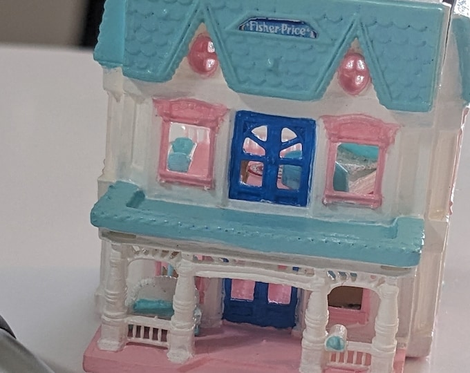 VTG Fisher Price Loving Family Sweet Streets Country Cottage 2000 ...