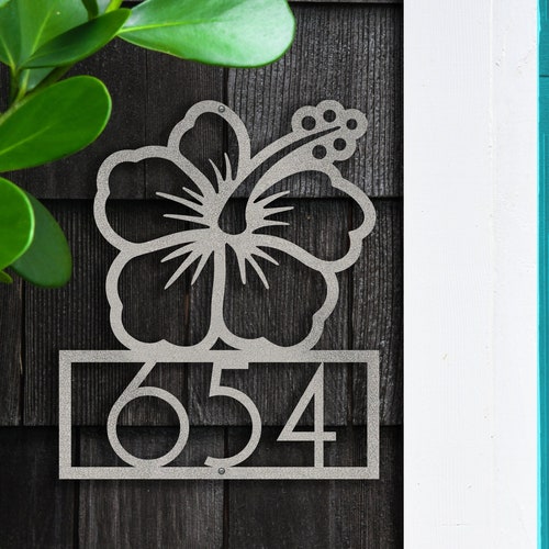 Pineapple Address Sign Custom Metal Address Sign Beach House - Etsy