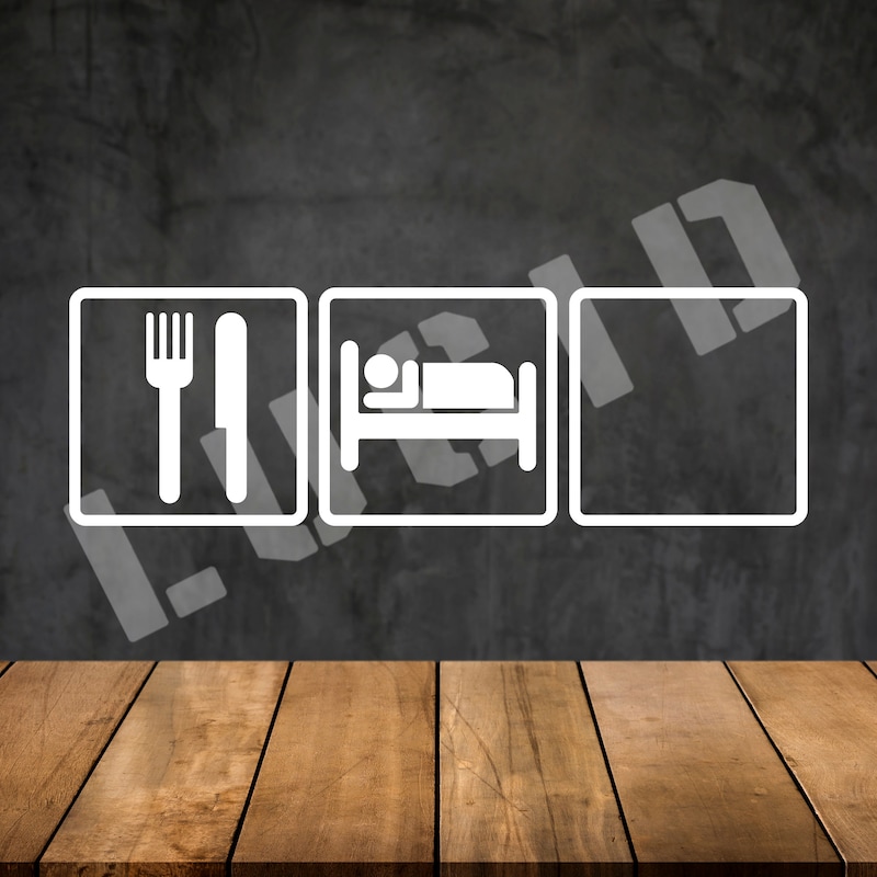 Eat Sleep Game Svg - Etsy