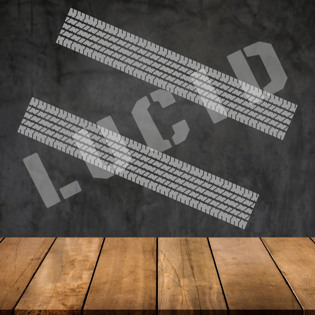 Tire Tread Pattern Dxf Svg Eps Pdf, Vinyl Decal Digital Download ...