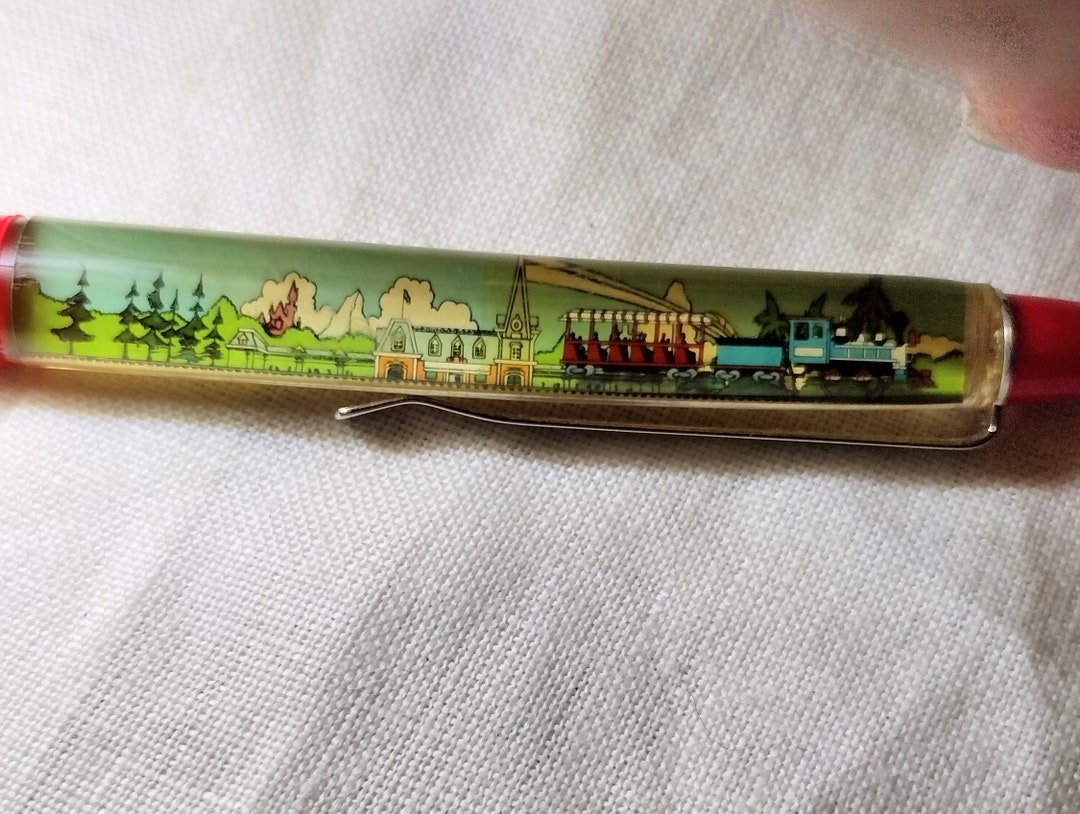 Disney Floaty Pen Railroad Train Souvenir Pen 60s or 70s, Denmark ...