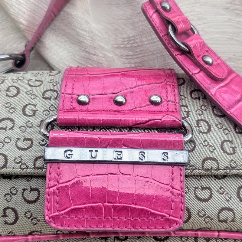 Vintage Guess Bag Red - Etsy