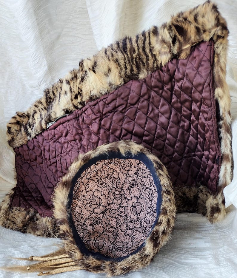 Rare Lippi Cat Fur Muff and Hat Set MCM Rare and Exotic. Superb Vintage ...