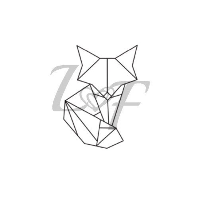 Fox Stamp - Etsy UK