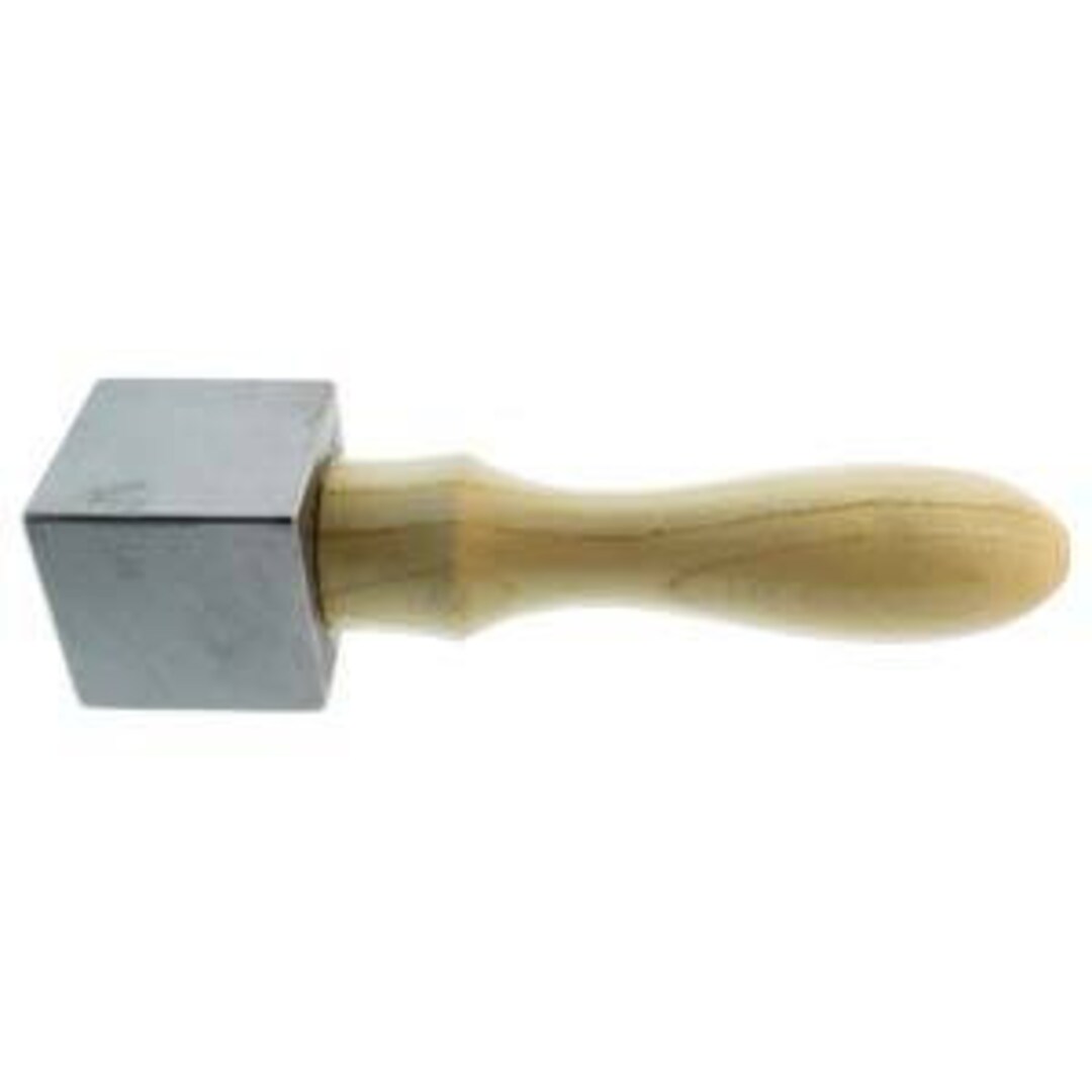 Square Head Stamping Hammer 1.75lb Metal Stamping Hammer - Etsy