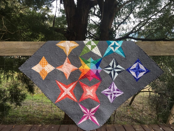 Milky Way Sampler PDF Star Quilt Pattern - Etsy