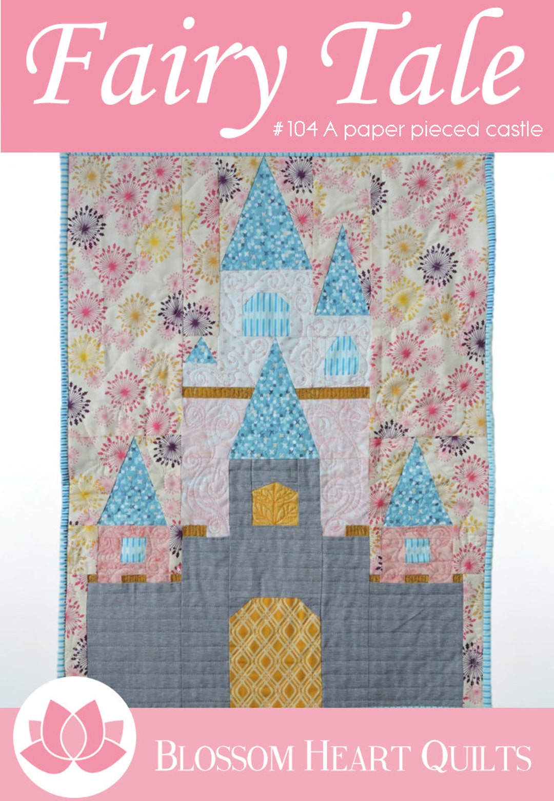 Fairy Tale Castle Quilt Pattern - Etsy