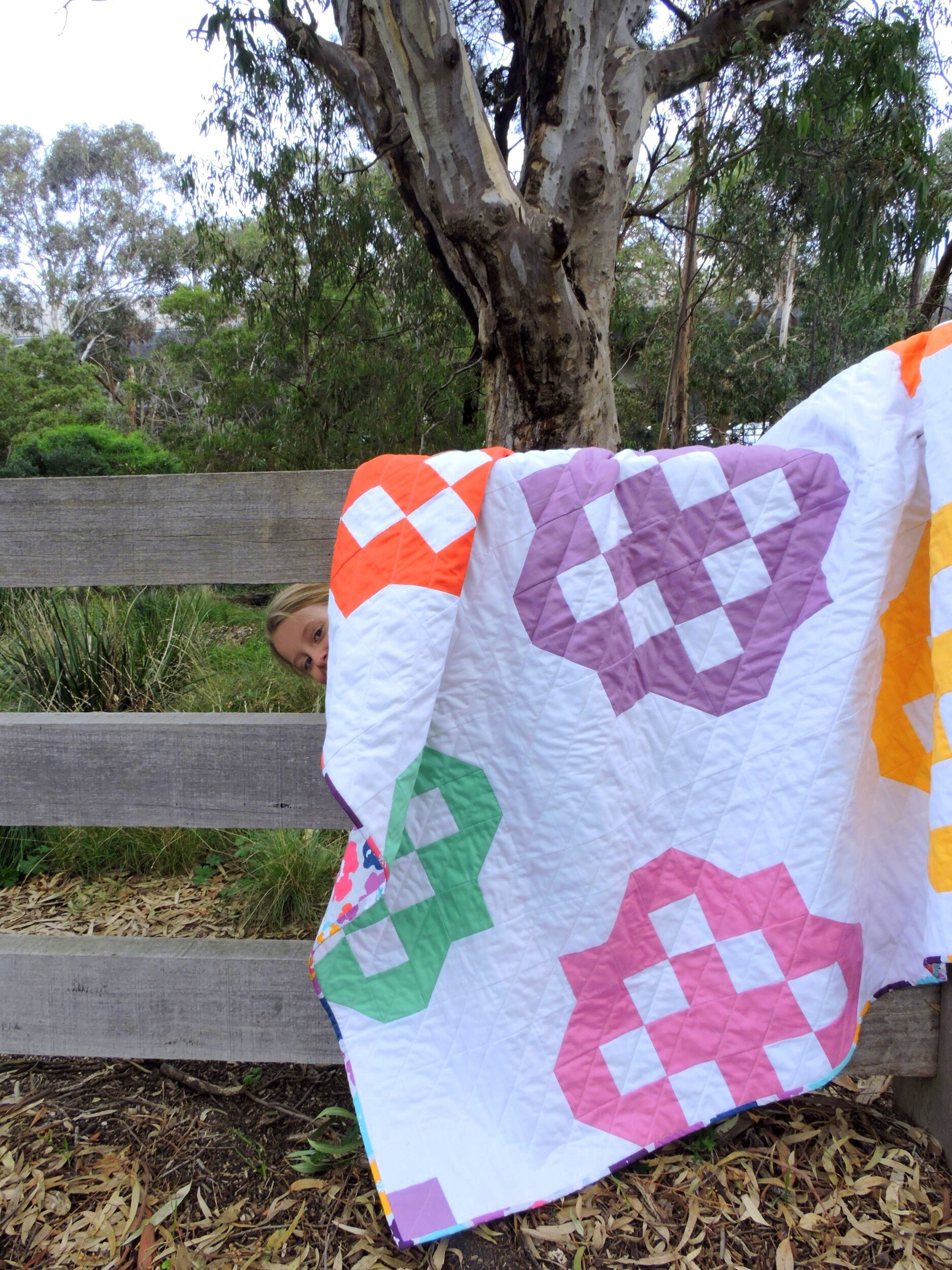 Sewing & Fiber A Modern Fat Quarter PDF Quilt Pattern Backsplash Craft ...