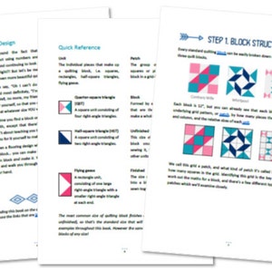 DIY Block Design Ebook - Etsy
