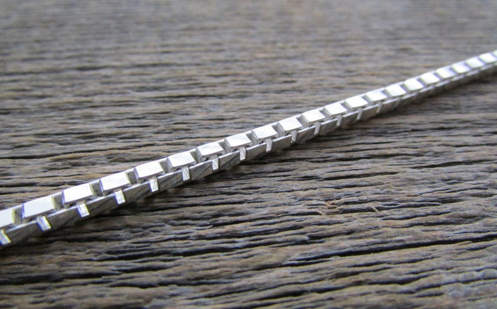 Silver Box Chain 4mm 24 Inch 30 Inch Sterling Silver - Etsy