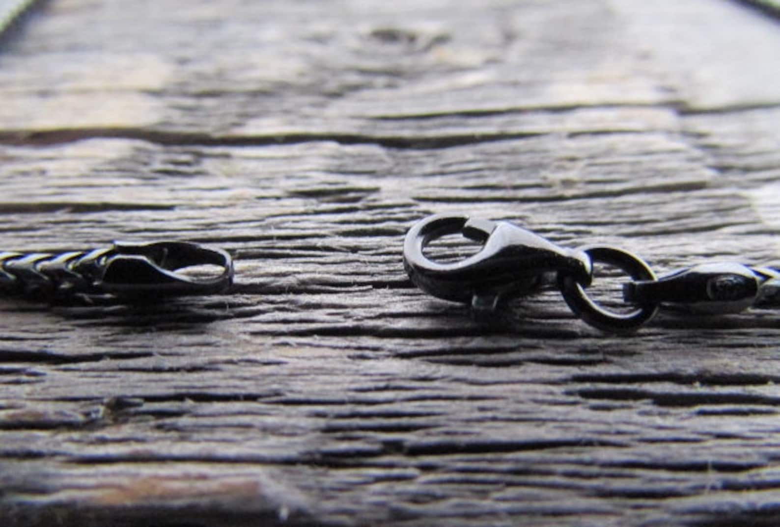 Black Necklace Men, Black Necklace Chain, Black Chain, Chain Necklace ...