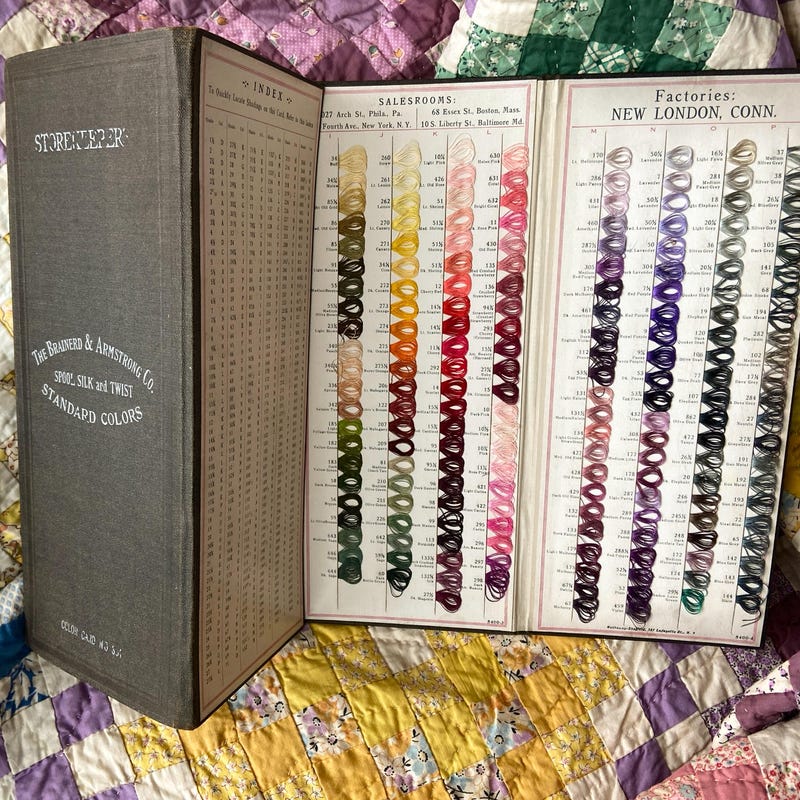 Antique Thread Cabinet - Etsy