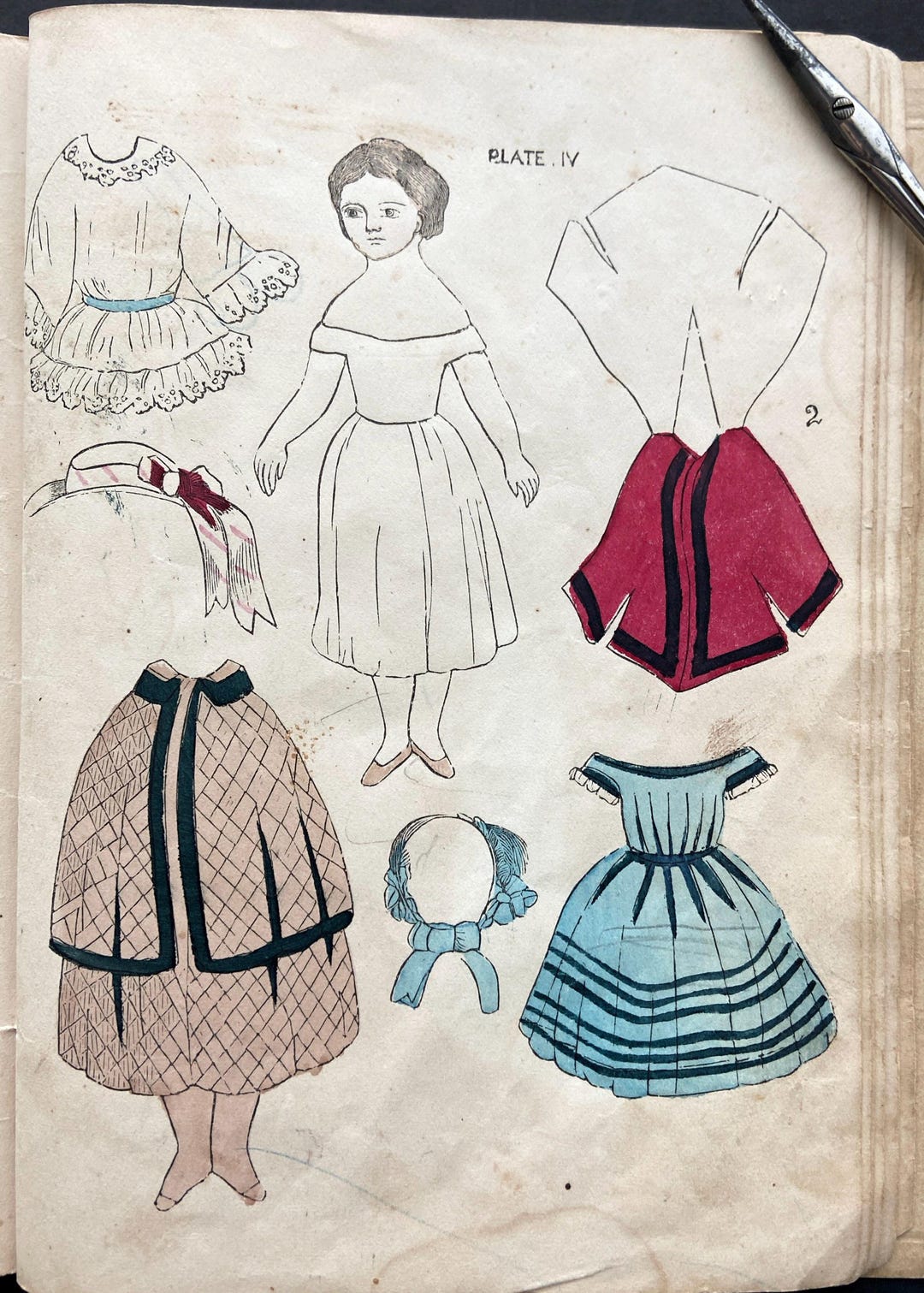 1856 First Edition "paper Dolls and How to Make Them" - Etsy