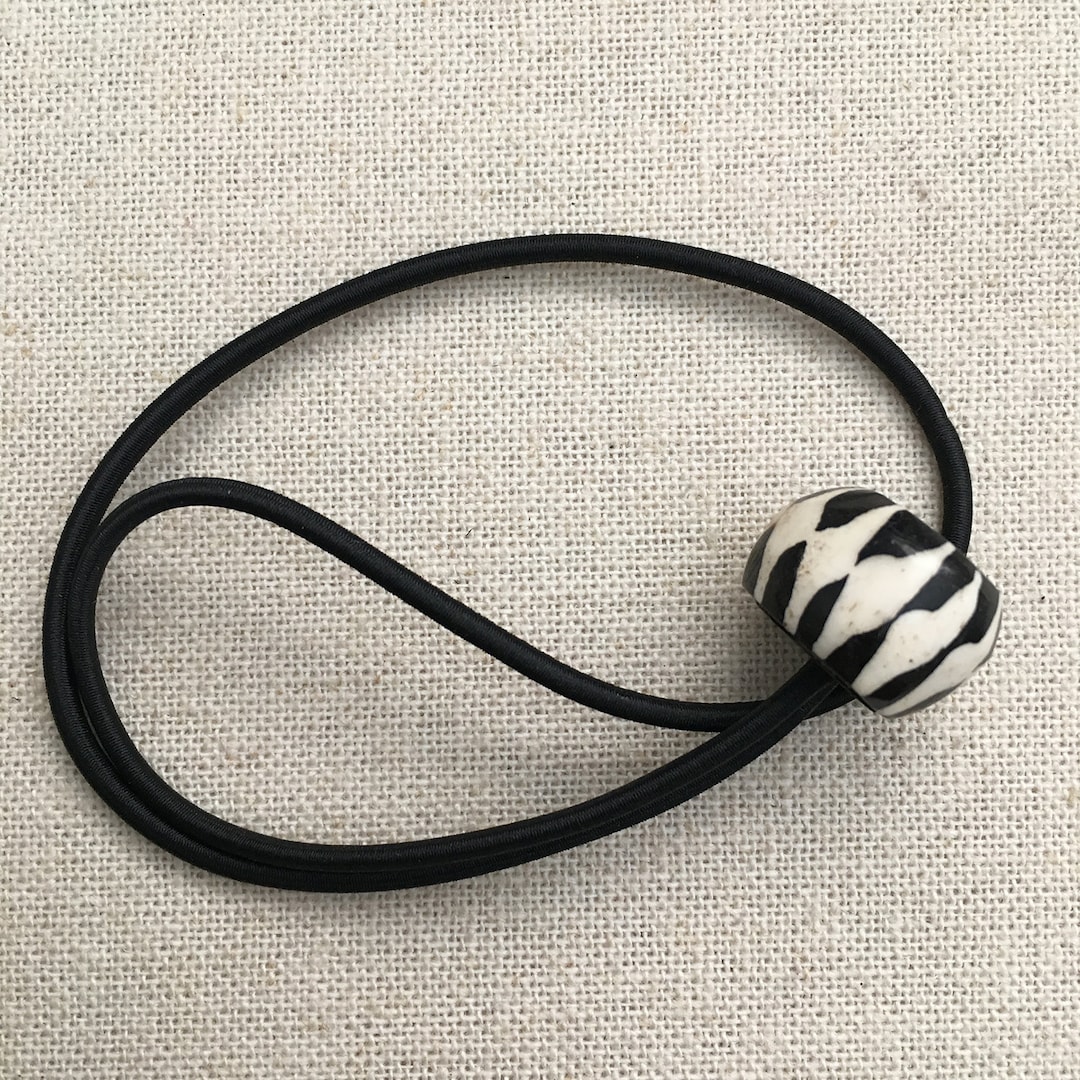 Batik Bone Loc Ties – Tribal Dreadlock Hair Accessories for Thick Hair ...