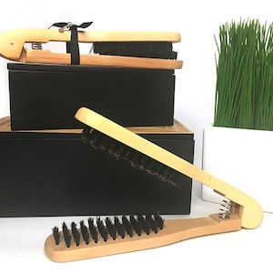 Original Double Sided Loc Brush for Dreadlocks, Natural Bristle Brush ...