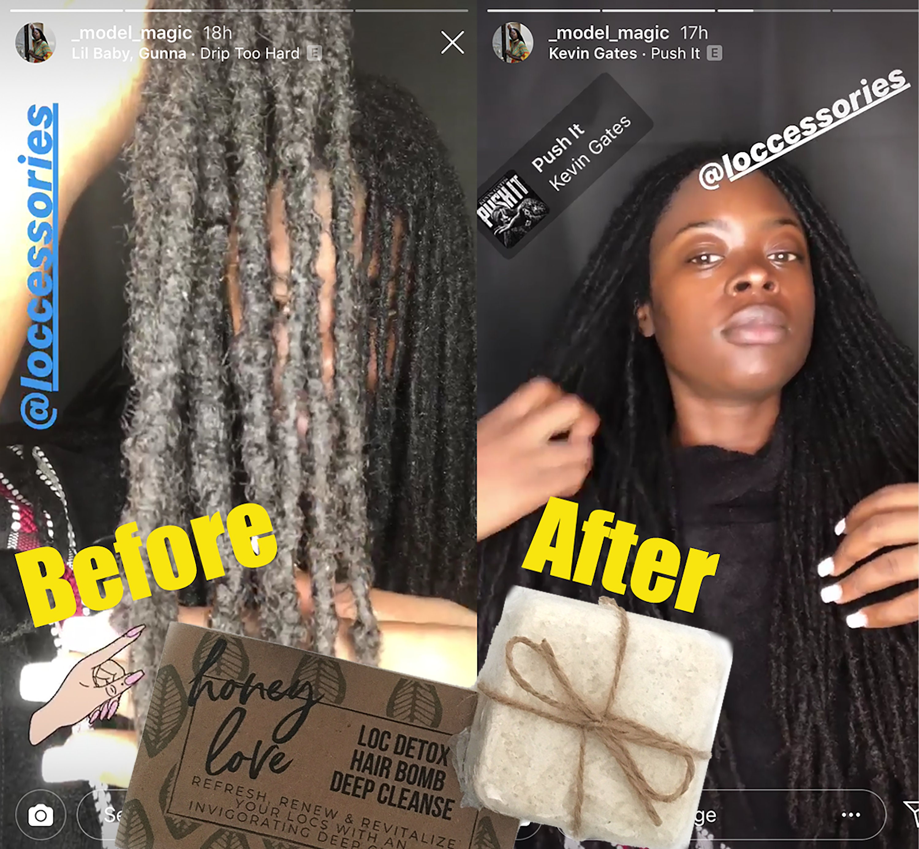 Wholesale Dreads Detox Hair Bomb for Locticians: Natural Hair Salons ...