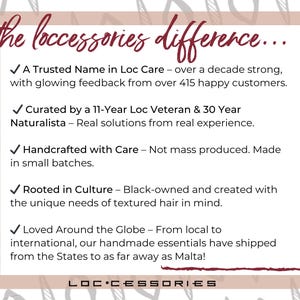 Original Double Sided Loc Brush for Dreadlocks, Natural Bristle Brush ...