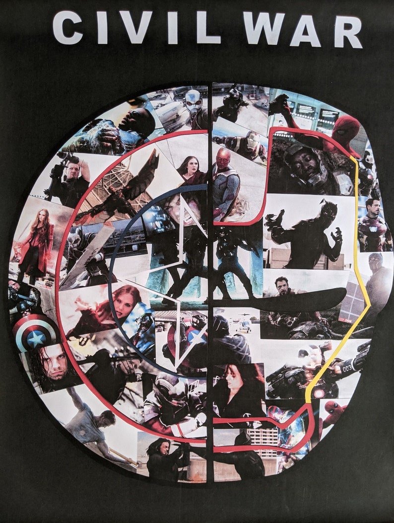 Civil War Collage | Etsy