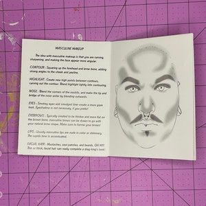How To: Drag Makeup Zine Drag Artist Drag Queen Queer Art Zines ...