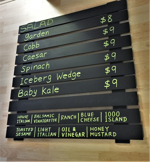 Home Menu Board Ideas