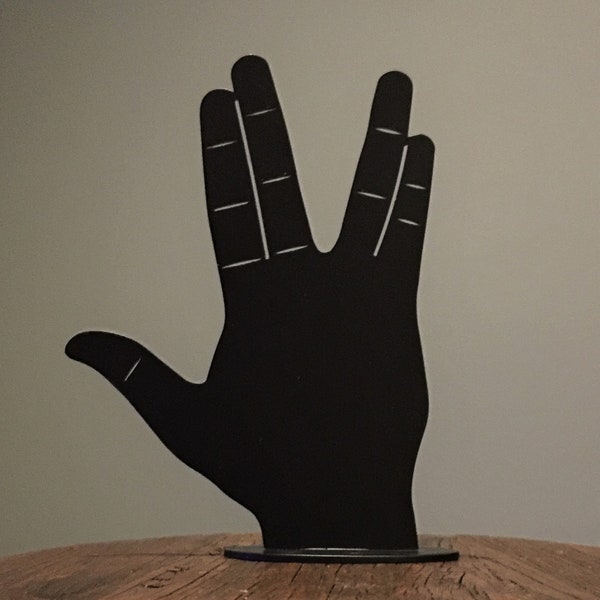 Vulcan Live Long and Prosper Hand - Etsy