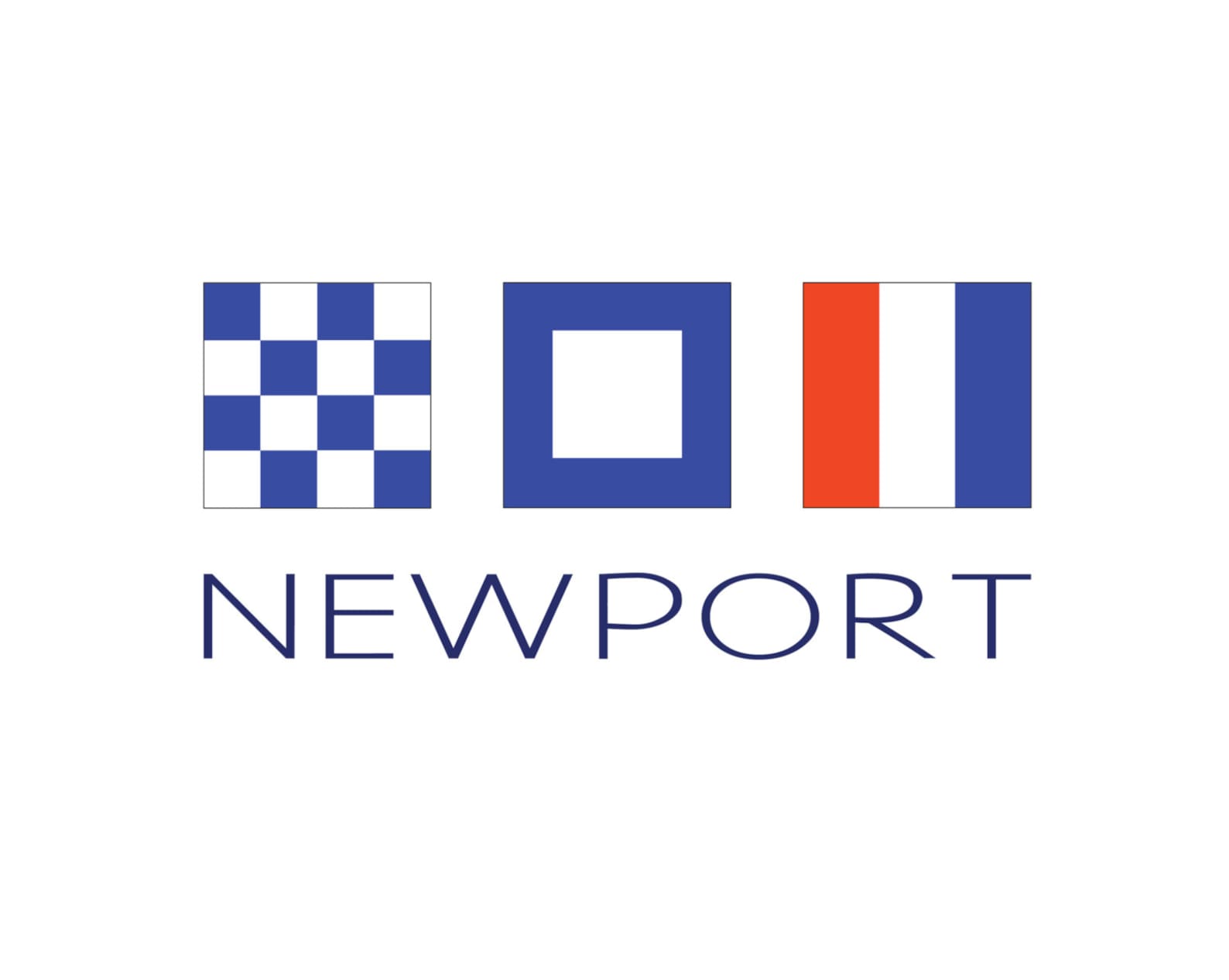 Newport Nautical Flags-can Personalize With Your City or Town - Etsy