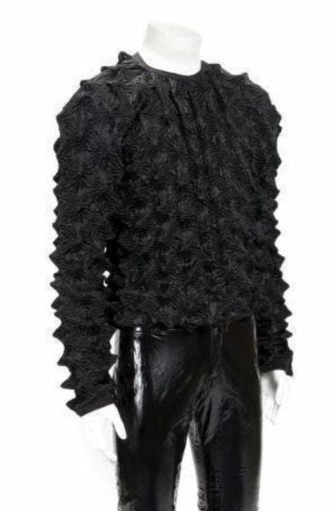 Michael Jackson Scream Shirt Pointy Top Dexter Wong Top Spiky Shirt ...