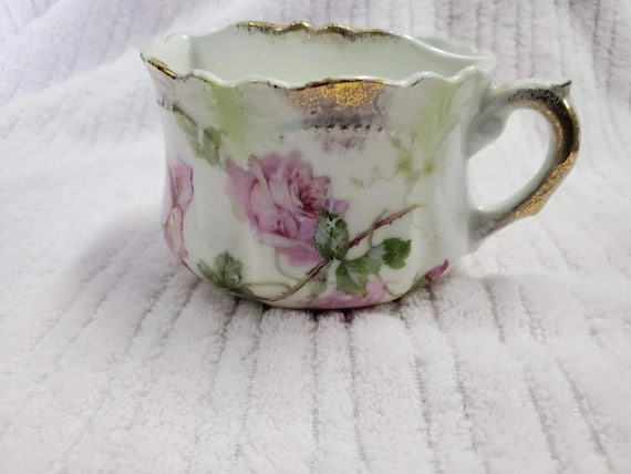 Vintage Mustache Tea Cup | Etsy