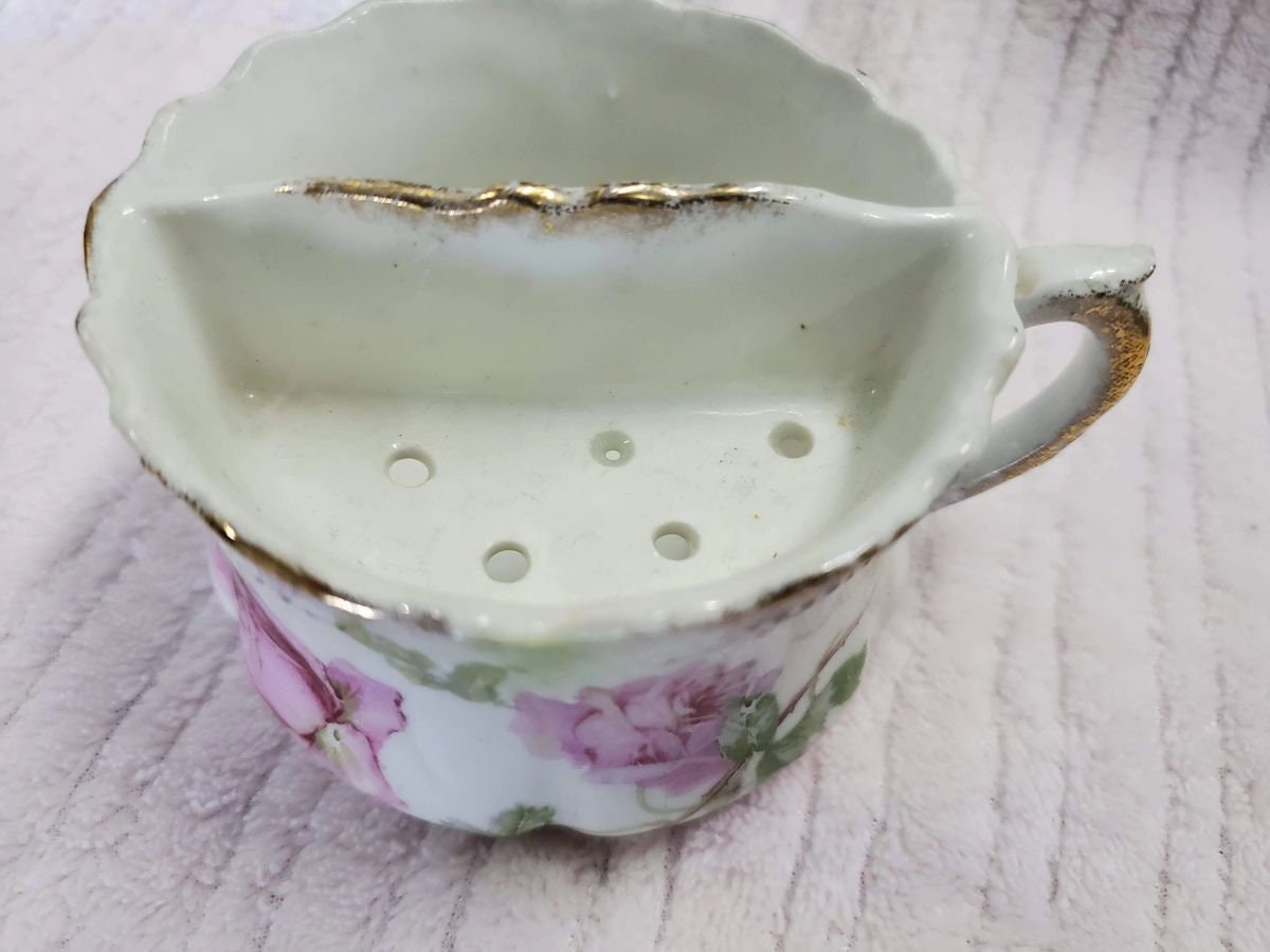 Vintage Mustache Tea Cup - Etsy
