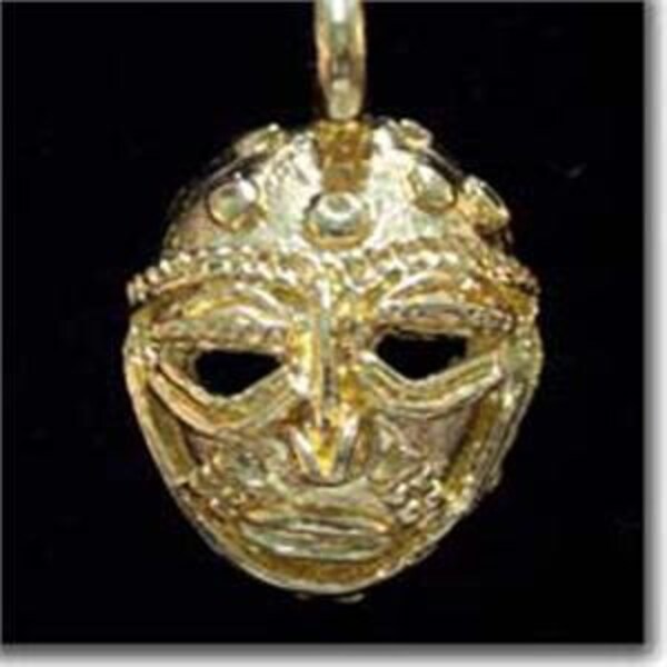 African Mask Pendant - Etsy