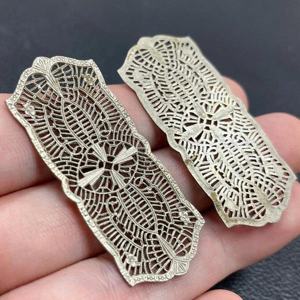 Silver Filigree - Etsy