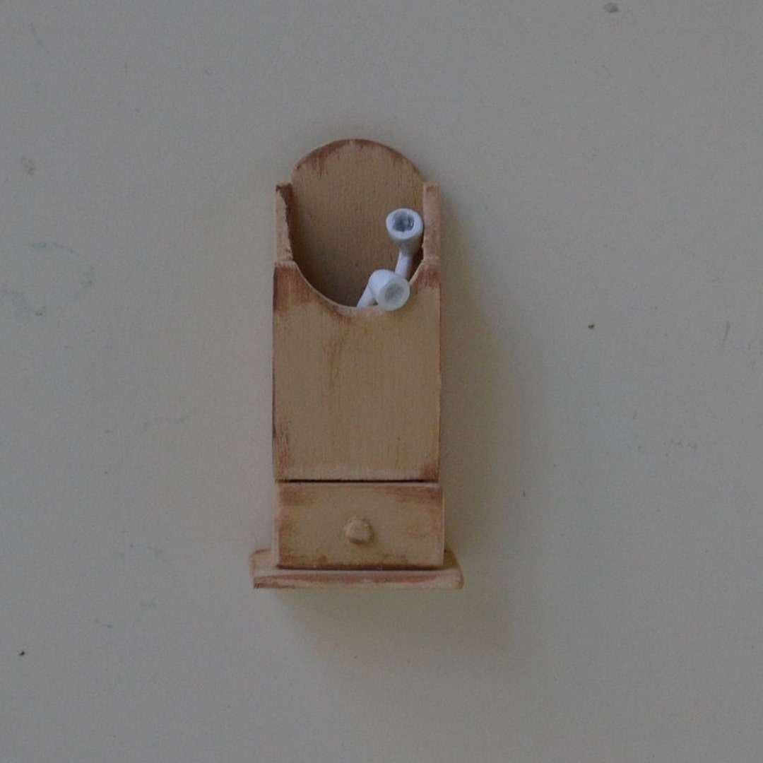 Dollhouse Miniature Pipe Box - Etsy