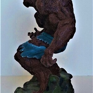 Werewolf! Original Clay Sculpture 12 3/4" Tall - Etsy